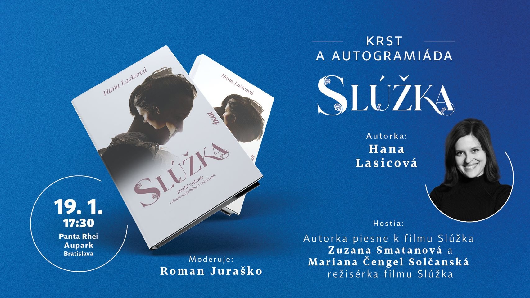 Krst a autogramiáda knihy… | kamdomesta.sk