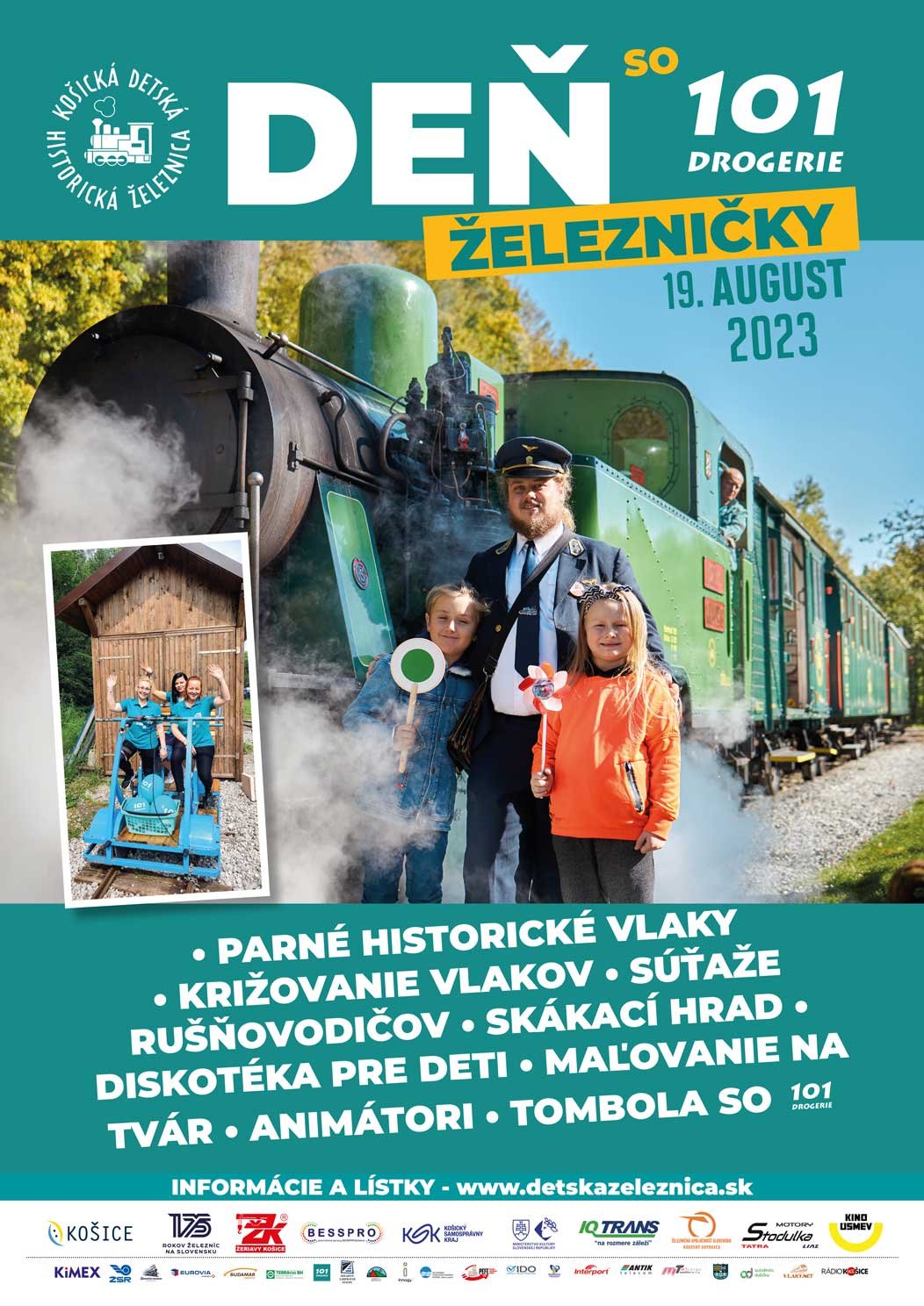 DEŇ ŽELEZNIČKY SO 101 DROGERIE | kamdomesta.sk