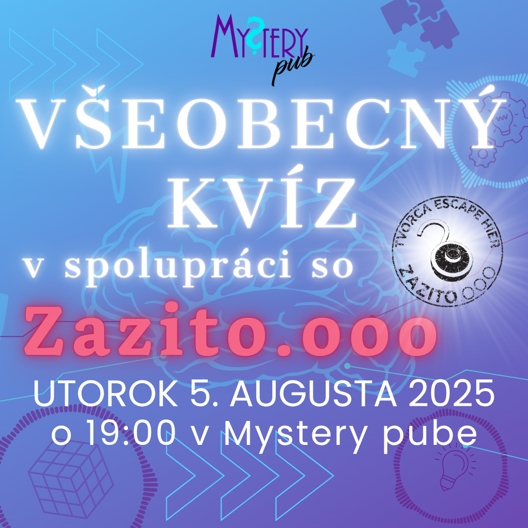 Augustový Mystery všeobecný… | kamdomesta.sk