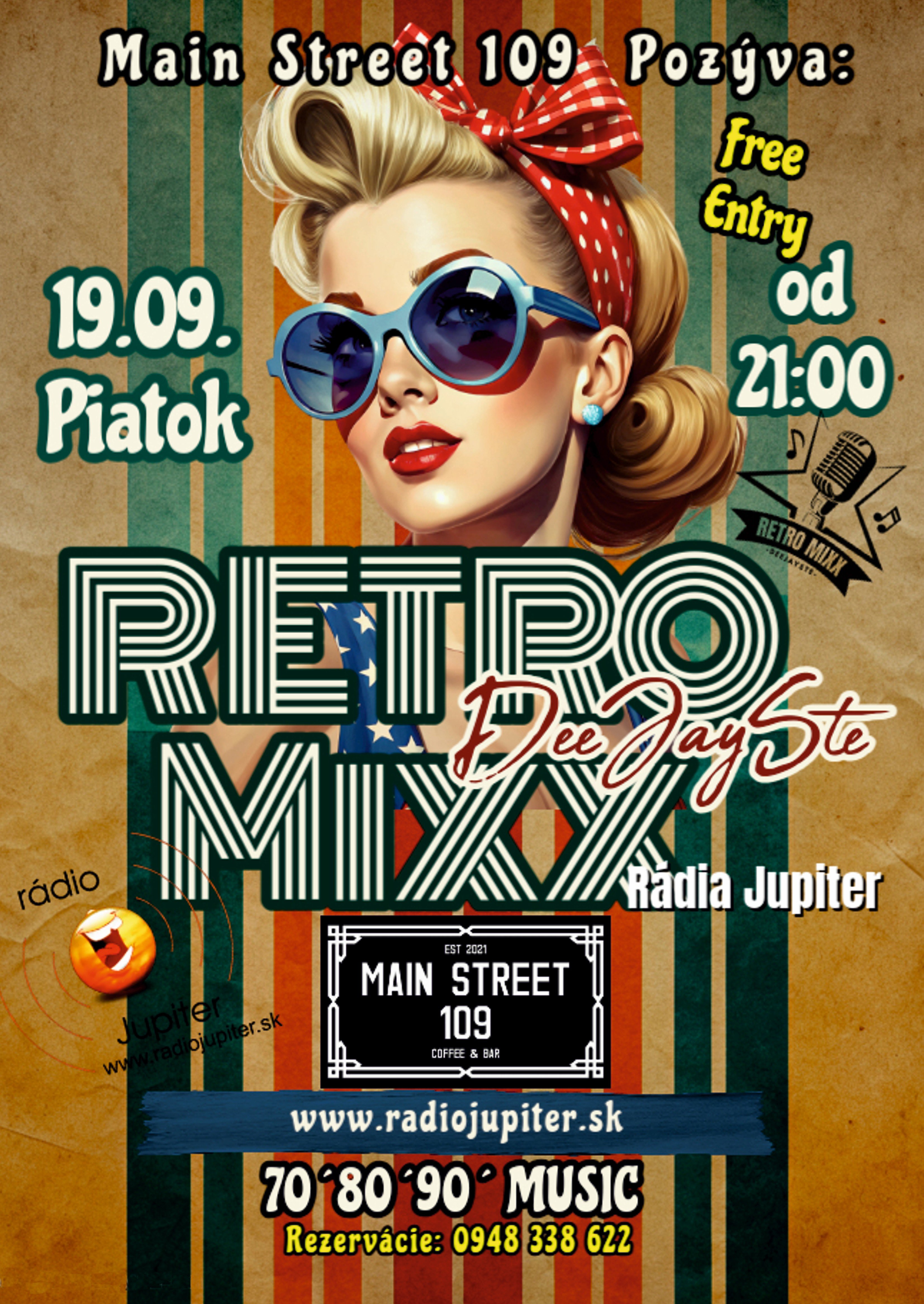 Retro Mixx Rádia Jupiter | kamdomesta.sk