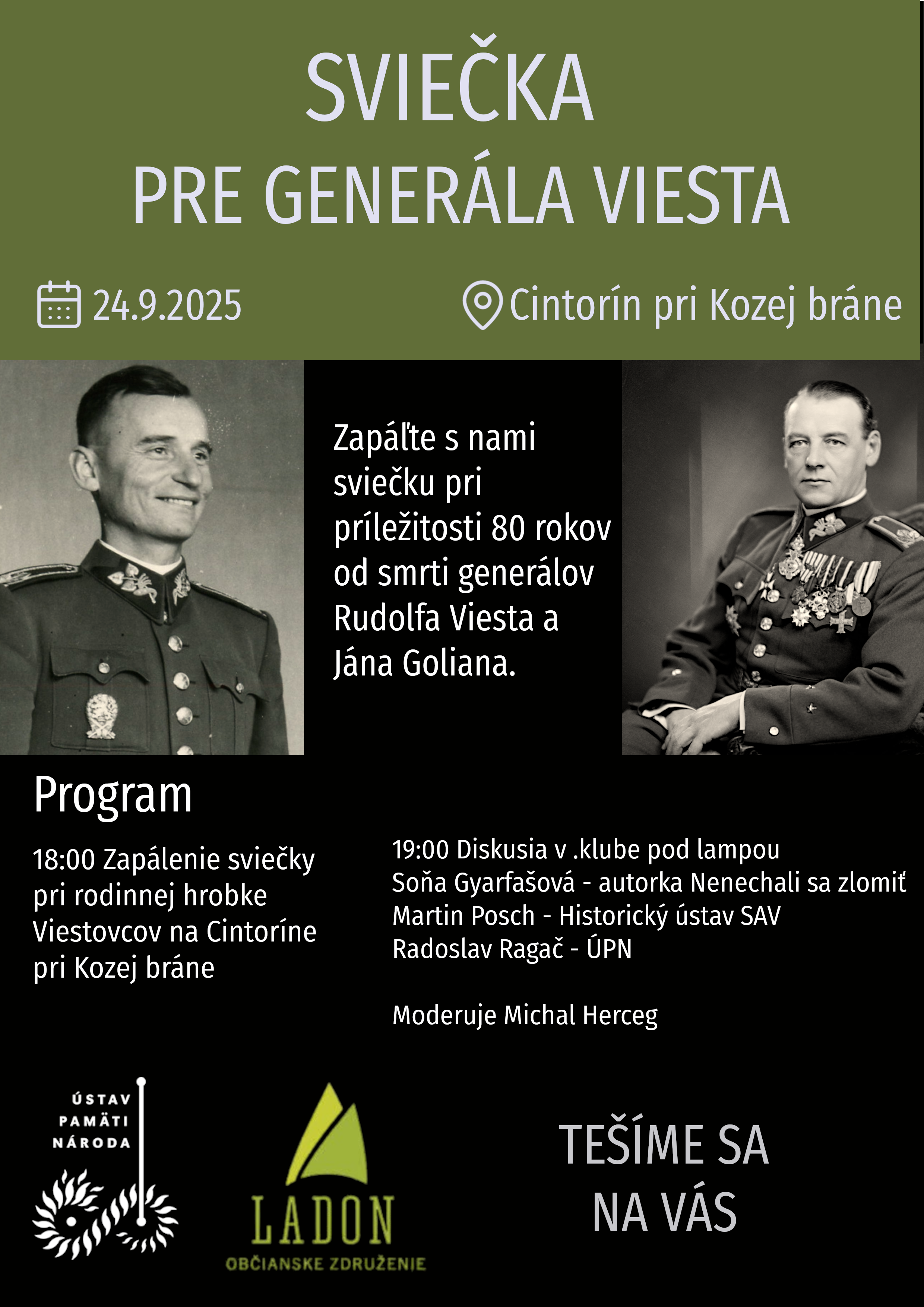 Sviečka pre generála Viesta | kamdomesta.sk