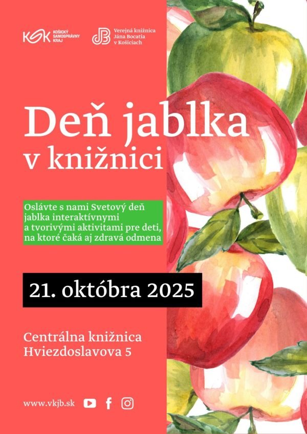 Deň jablka v knižnici | kamdomesta.sk