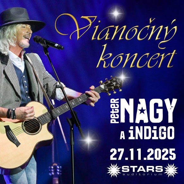 Vianočný koncert Peter Nagy a… | kamdomesta.sk