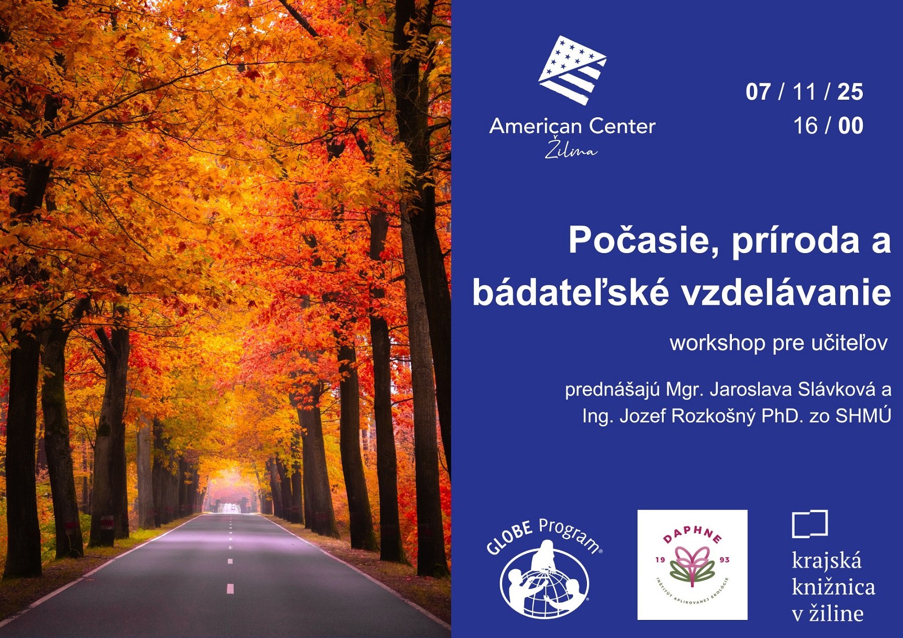 Počasie, príroda a bádateľské… | kamdomesta.sk