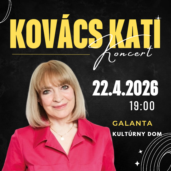 Kovács Kati Tour 2026 -… | kamdomesta.sk