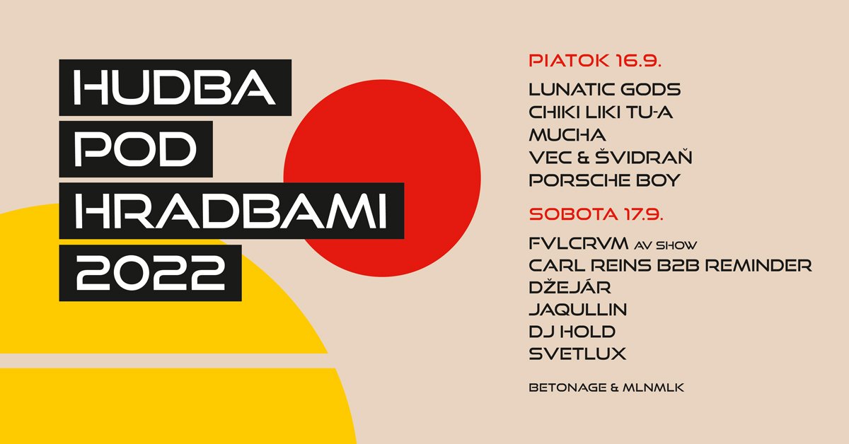 Hudba pod hradbami 2022 | kamdomesta.sk
