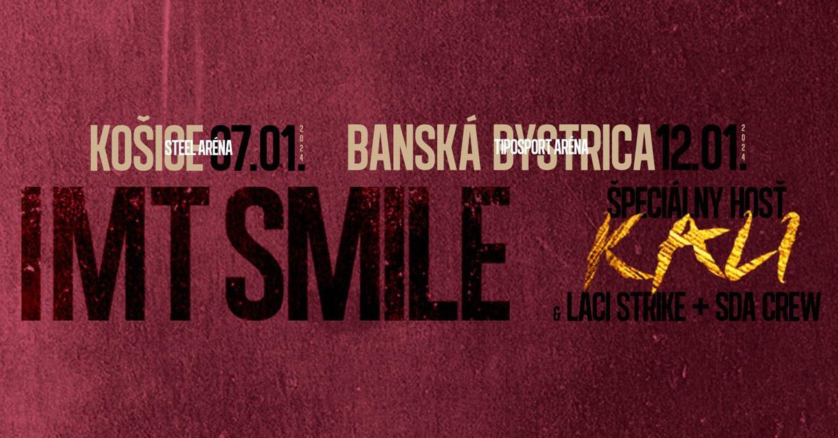 IMT SMILE & KALI & Laci… | kamdomesta.sk