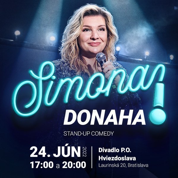 Simona: Donaha! stand up… | kamdomesta.sk