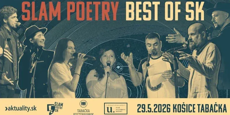 SLAM POETRY BEST OF SK | kamdomesta.sk